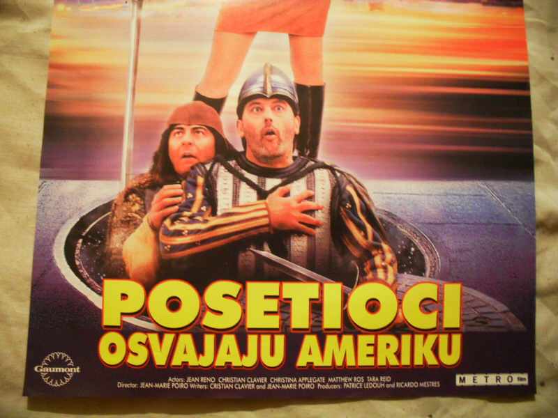 Posetioci osvajaju Ameriku, plakat
