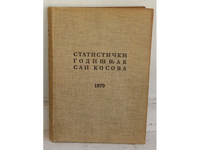 STATISTIČKI GODIŠNJAK SAP KOSOVA 1979.