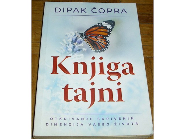 KNJIGA TAJNI - Dipak Čopra