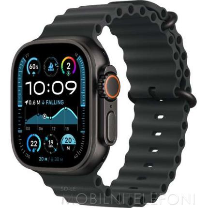 APPLE WATCH ULTRA 2 49MM BLACK TITANIUM BLACK OCEAN BAND GPS I LTE