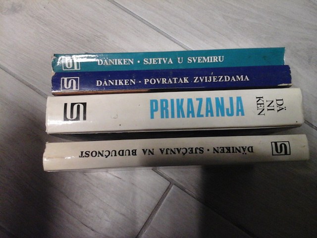 Erich von Daniken 4 knjige Povratak zvijezdama Sjetva