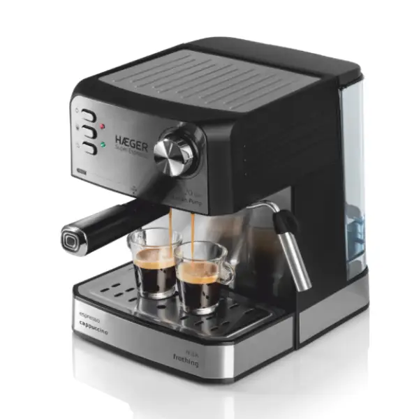 Aparat za espresso kafu 20 bara inox Haeger HECM-85B.011A