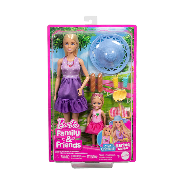 Lutka JBF43 Piknik Barbie 58366