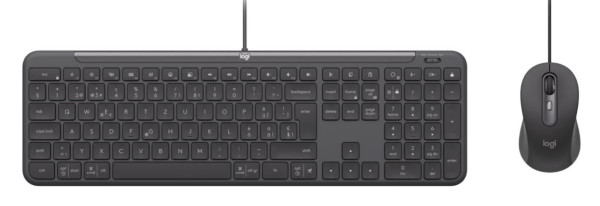 LOGITECH Signature Slim MK620 Wired Combo for Business - GRAPHITE - US INTL - USB - NA - INTNL-973 - USB-C ( 920-013349 )