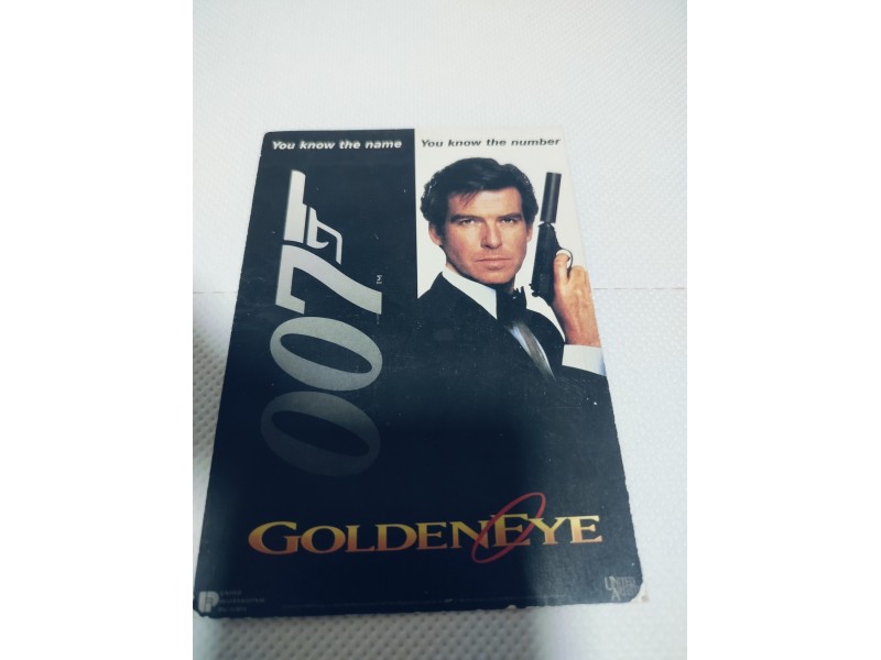 Golden Eye 007 razglednica
