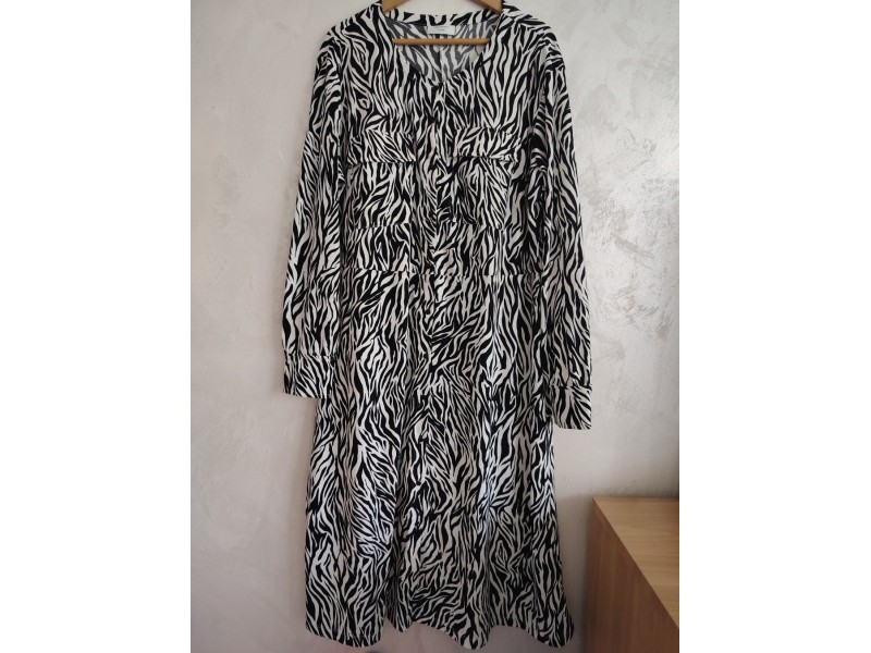 Boho haljina animal dezen XXL NOVO