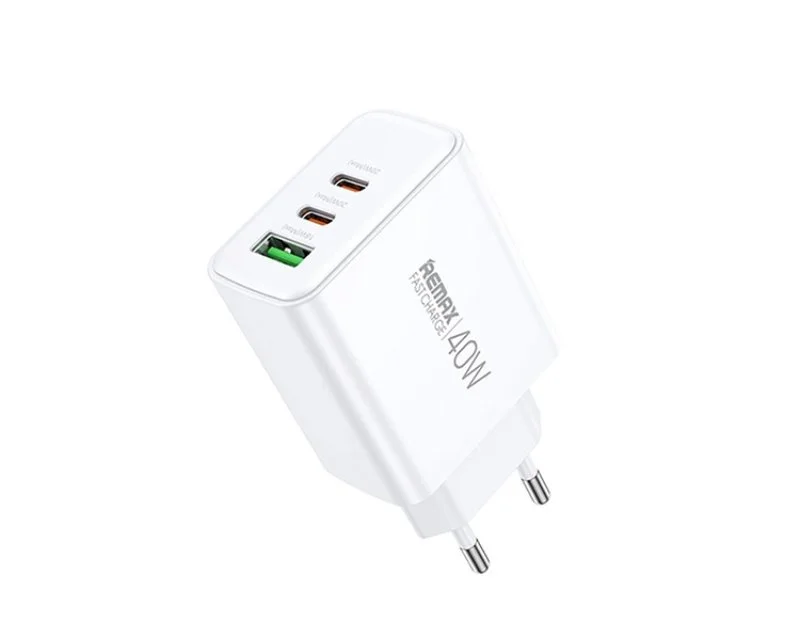 Strujni Fast punjač Kiddy 1xUSB 3.0 + 2xTIP C 20W RP-U123, beli