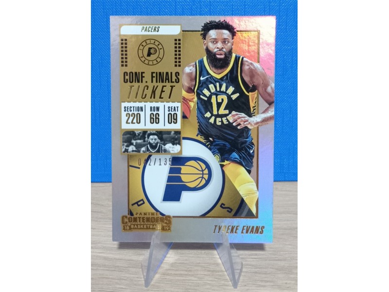 NBA TYREKE EVANS Panini Contenders numerisana