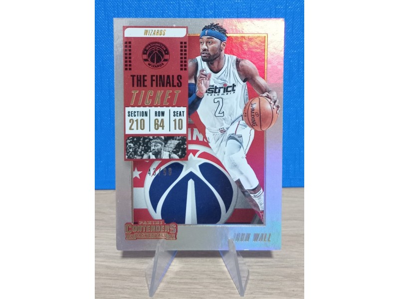 NBA JOHH WALL Panini Contenders numerisana