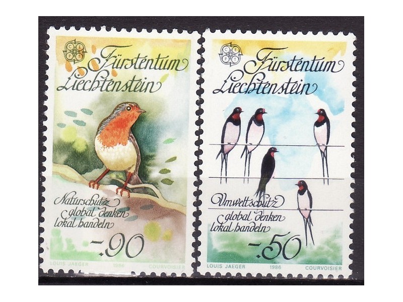 Lihtenštajn - Evropa 1986.
