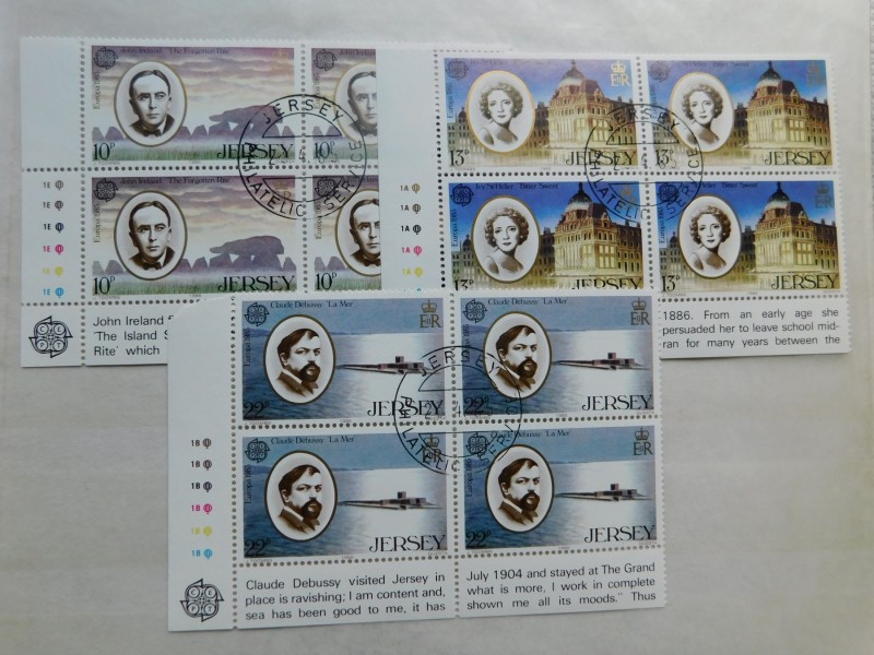 JERSEY EUROPA 1985 KOMPLET SERIJA