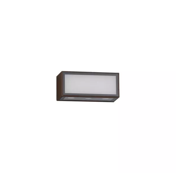 INGA zidna lampa LED 3000K 875 lm IP65 smeđa Nova Luce