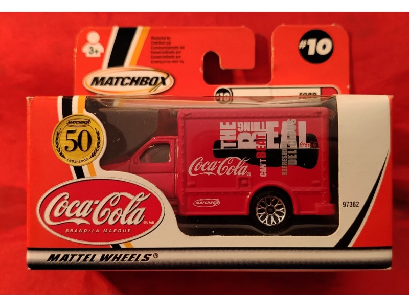 Coca-Cola Mattel Wheels - 9 CM