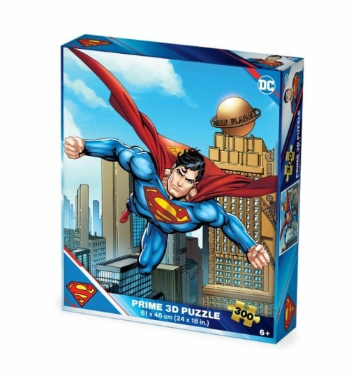 PUZZLE 3D 300 PCS DC COMICS SUPERMAN 61x46cm 32705