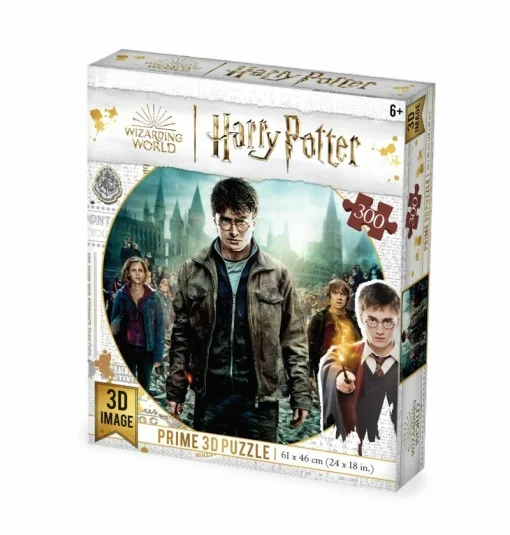 PUZZLE 3D 300 PCS HARRY POTTER 61x46cm 32559