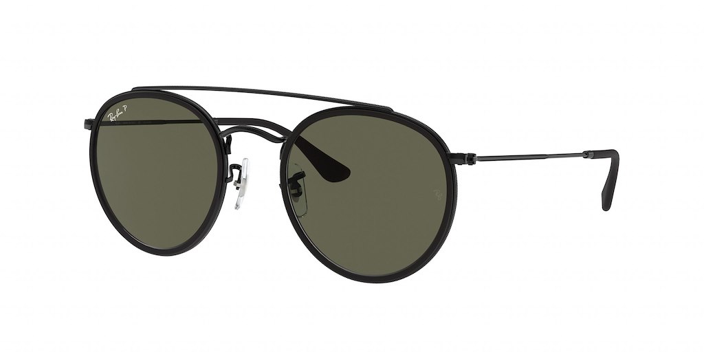 RAY-BAN Sunčane naočare 0RB3647N 002/5851 ROUND DOUBLE BRIDGE POLARIZOVANE