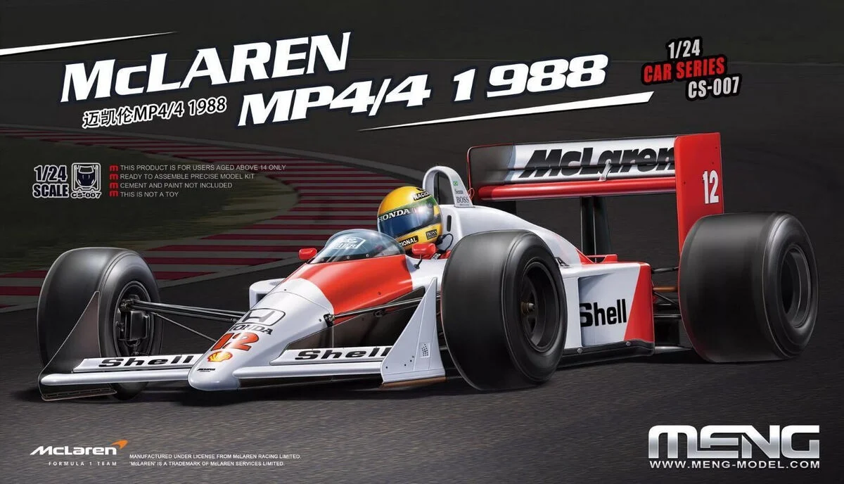 MENG MODEL 1/24 McLaren MP4/4 1988