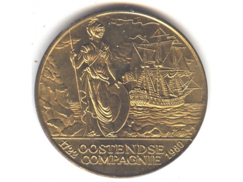 Token Oostendse 25 florijn 1980