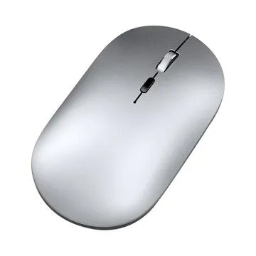 T-WOLF X2 2.4G SILENT WIRELESS MOUSE - 800/1200/1600 DPI - SILVER