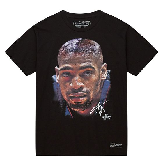 NBA REAL BIG FACE TEE TORONTO RAPTORS VINCE CARTER 'BLACK'