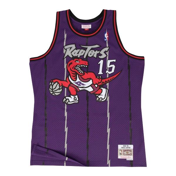 NBA SWINGMAN ROAD JERSEY TORONTO RAPTORS 1998-99 VINCE CARTER 'PURPLE'