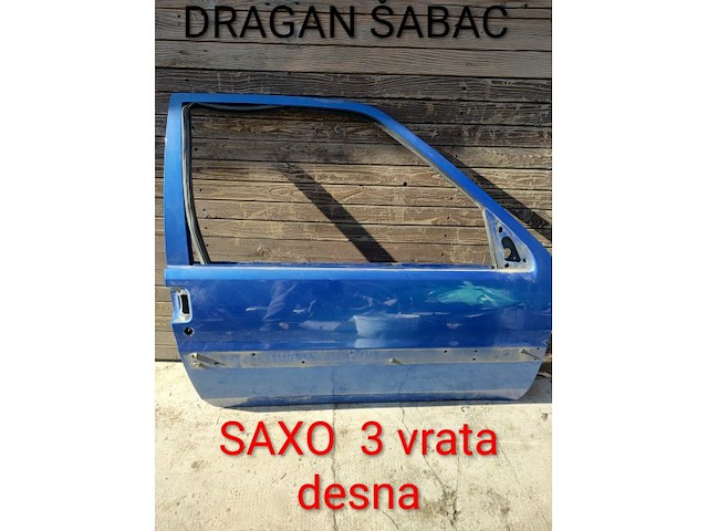 CITROEN SAXO vrata prednja desna 3V