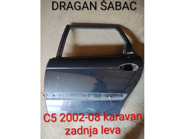 CITROEN C5 vrata zadnja leva karavan