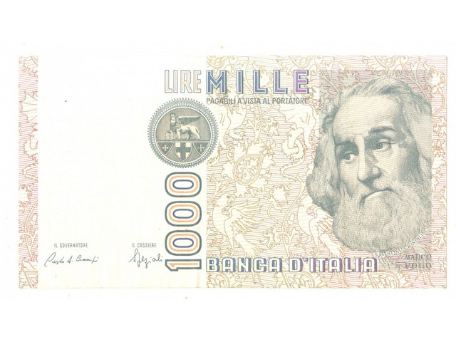ITALIJA 1000 lire 1982