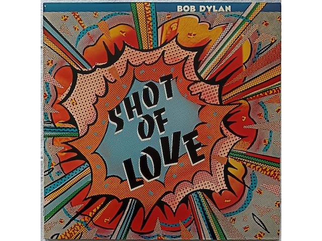 BOB  DYLAN  -  SHOT  OF  LOVE  ( U.K. Press !!!)