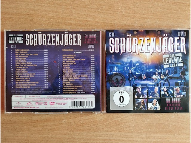 Schürzenjäger - Die Legende Lebt 50 Jahre CD+DVD