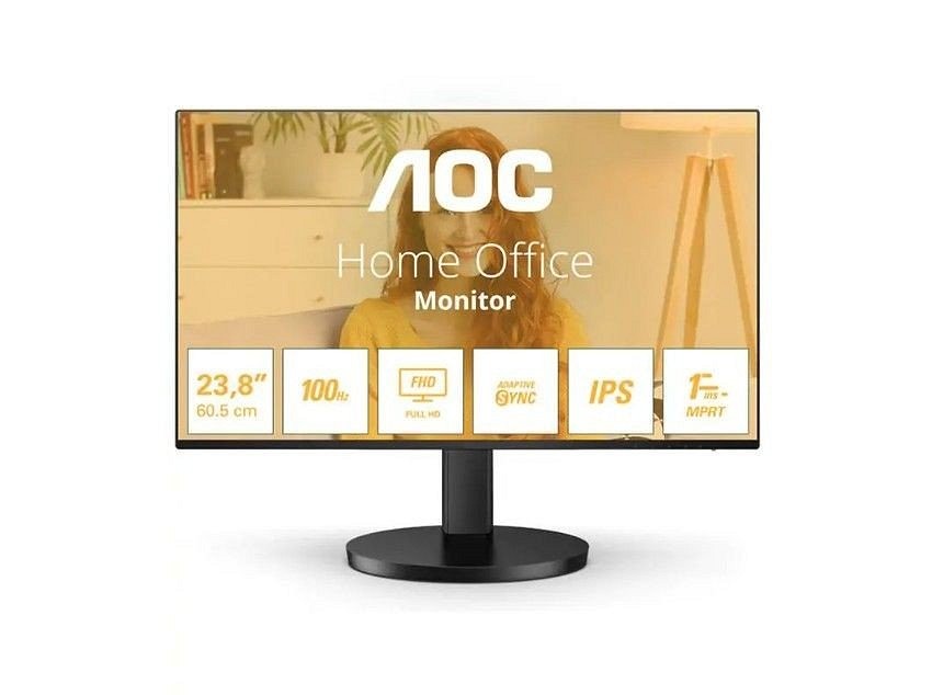 AOC 24B3HA2 23,8"/IPS/1920x1080/100Hz/1ms MPRT/VGA,HDMI/VESA/ ZVUČNICI CRNI Monitor