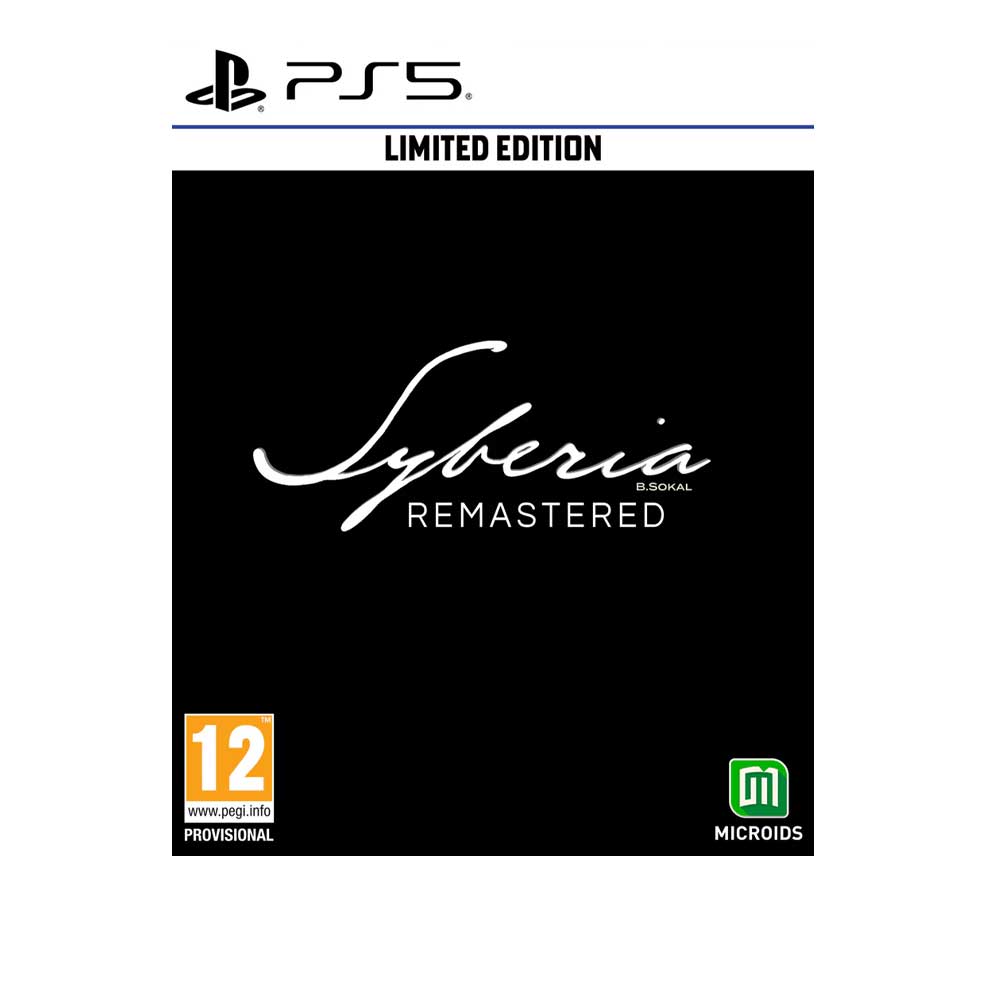 Microids PS5 Syberia - Remastered Limited Edition