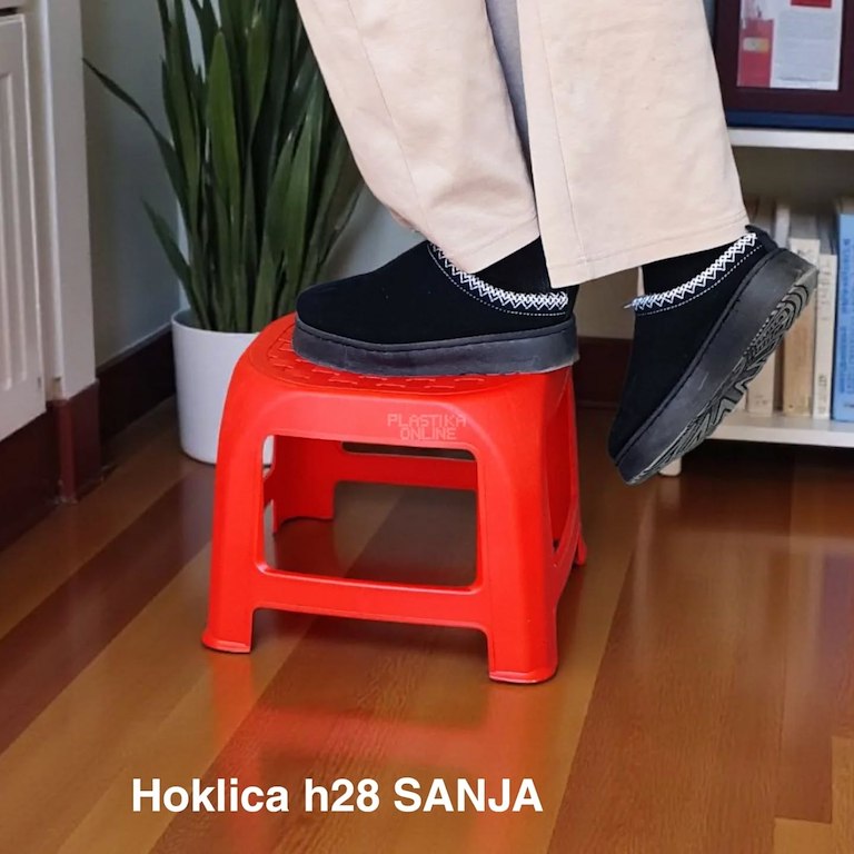 Hoklica H28cm crvena