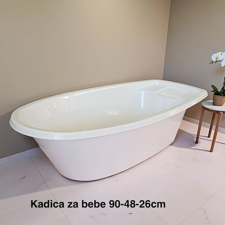 Kadica za bebe 90-48-26cm – korito – lan