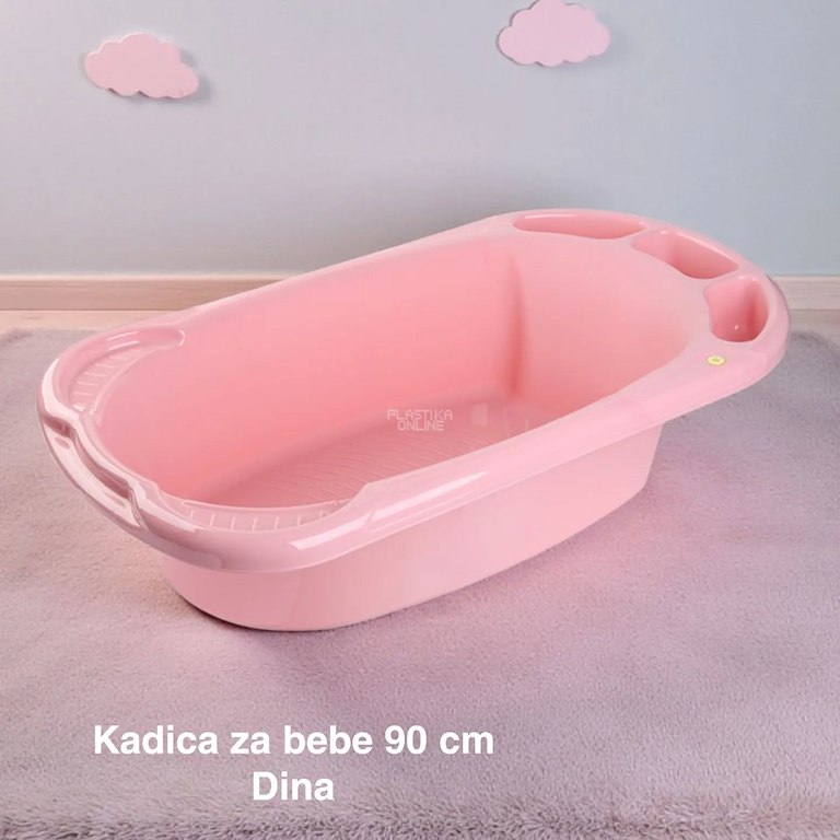 Kadica za bebe 90 cm DINA bejbi roze