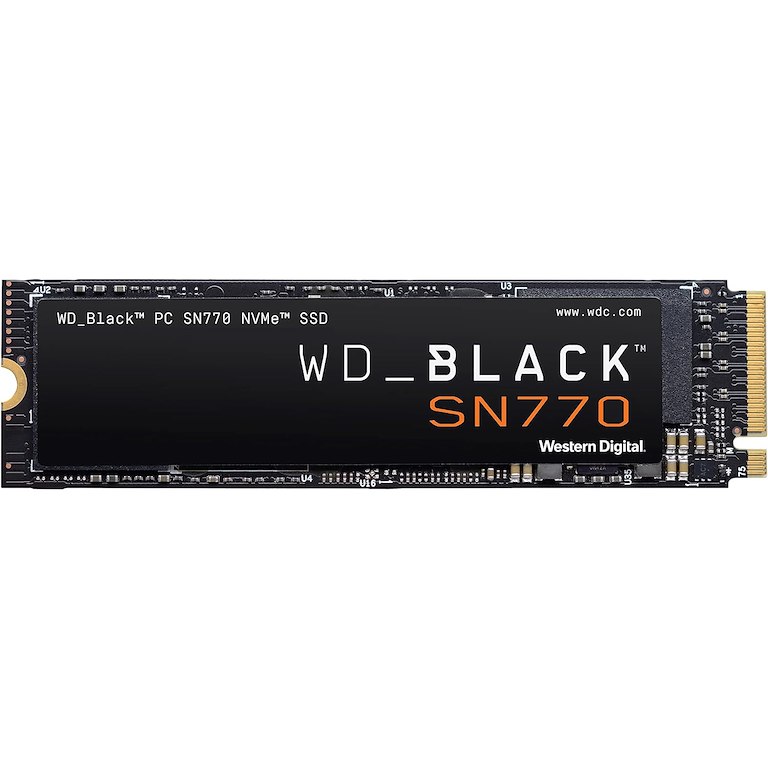 SSD M.2 2TB WD WDS200T3X0E NVMe SSD Gen4 SN770 Black