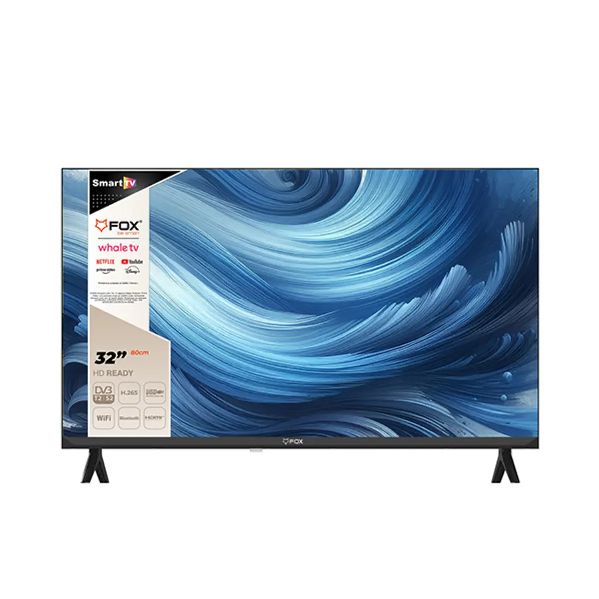 Televizor Fox 32WHA470E Smart, LED, HD Ready, 32"(81cm), ATV/DTV-C,T,T2,S,S2
