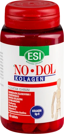 ESI
NO DOL KOLAGEN obložene tablete, 45 kom
Dodatak ishrani