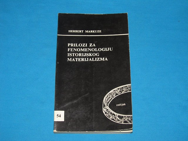Prilozi za fenomenologiju istorijskog materijalizma