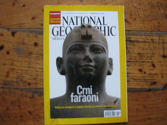 NATIONAL GEOGRAPHIC FEBRUAR 2008 CRNI FARAONI