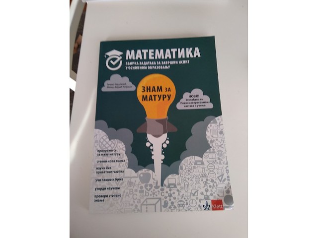 Znam za maturu, Matematika - KLETT