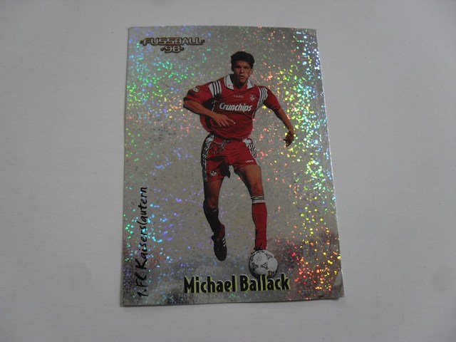 Michael Ballack Rookie Sticker RC 1st FC Kaiserslautern