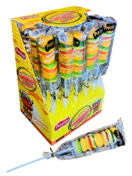 Burgers gummy candy 16g (20/1)