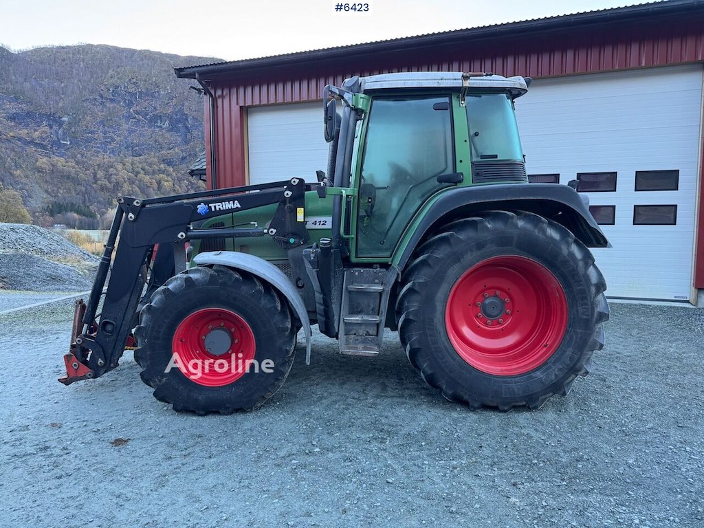 Fendt 412 Vario TMS traktor točkaš