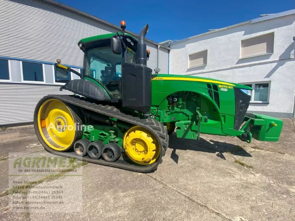 John Deere 8370 RT traktor guseničar