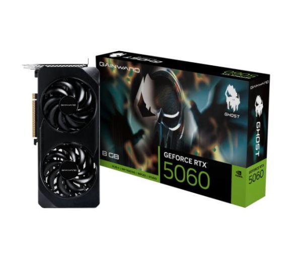 Gainward - SVGA Gainward RTX 5060 Ghost 8GB GDDR7 128bit, NE75060019P1-GB2063B