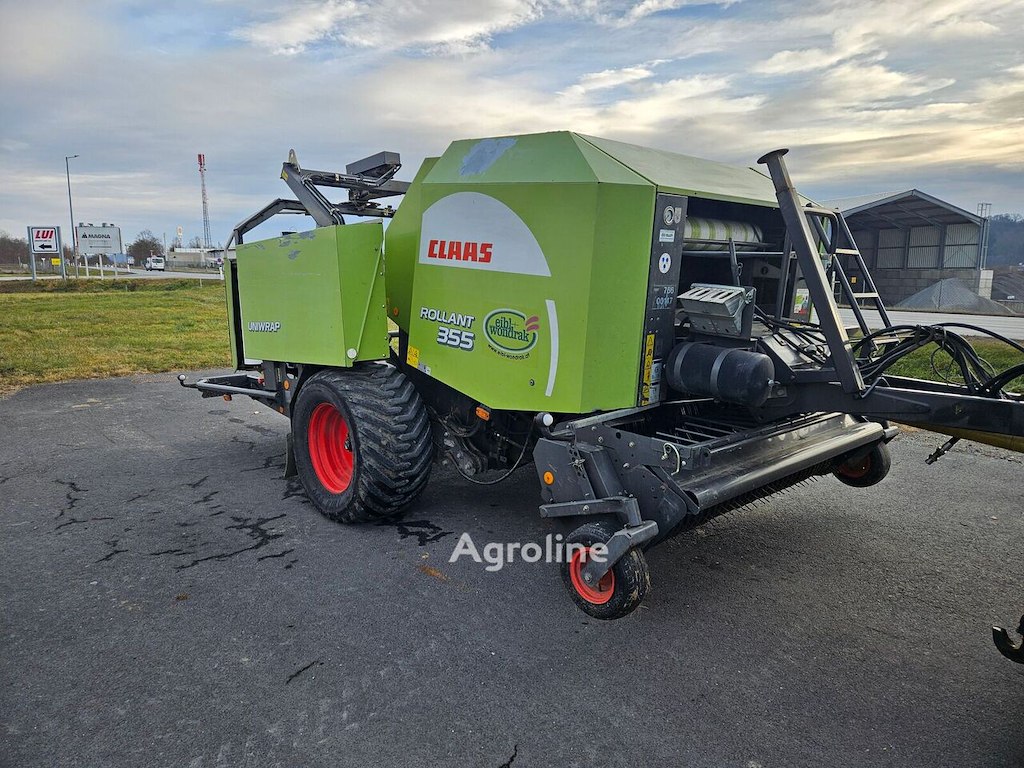 Prodaje se Claas Rollant 355 Rc Uniwrap balirku za okrugle bale na aukciji