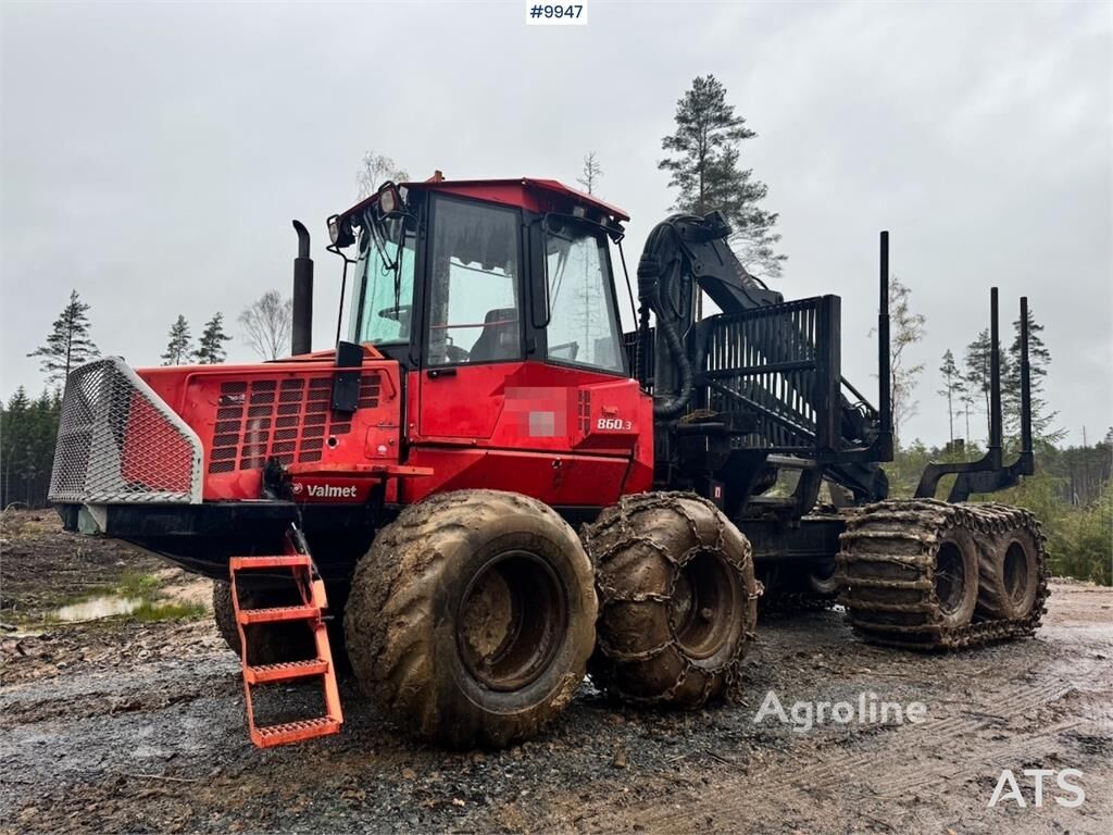 Valmet 860 forwarder (VIDEO) forvarder