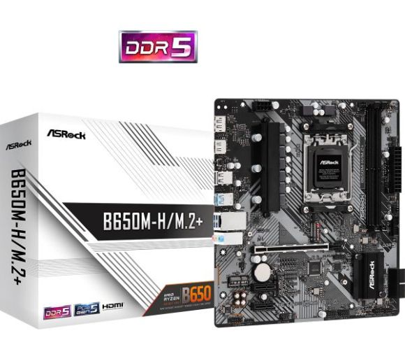 ASRock - MB AM5 ASRock B650M-H/M.2+