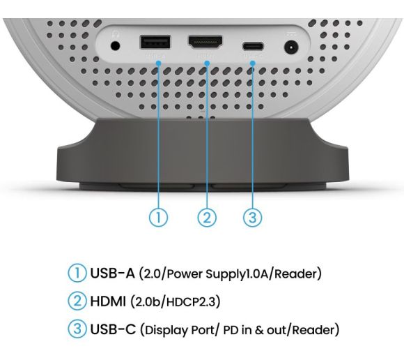 Benq - GV50 Laserski Full HD 500 ANSI lumena 100000:1 portabl smart projektor sa koferom